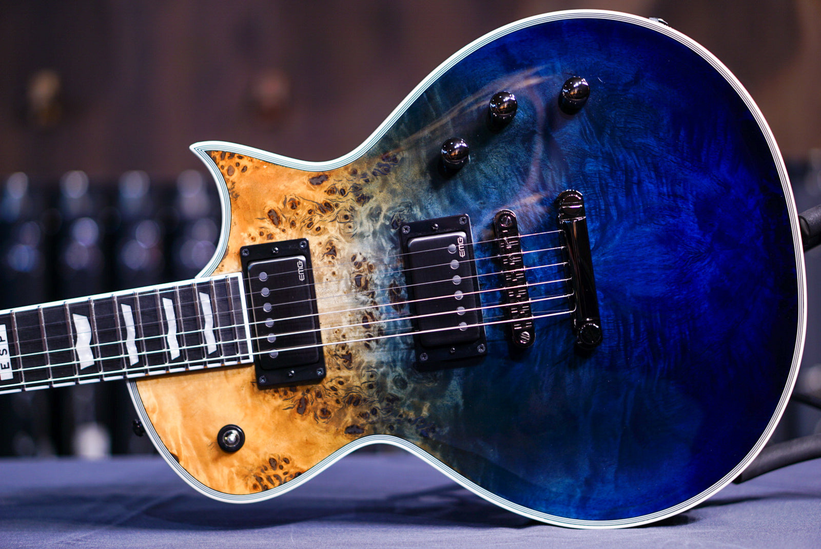 ESP E-II ECLIPSE BLUE NATURAL FADE ES5370233