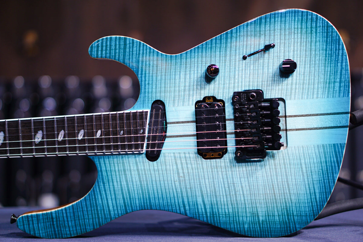 Caparison TAT Special fm aqua burst 3370125