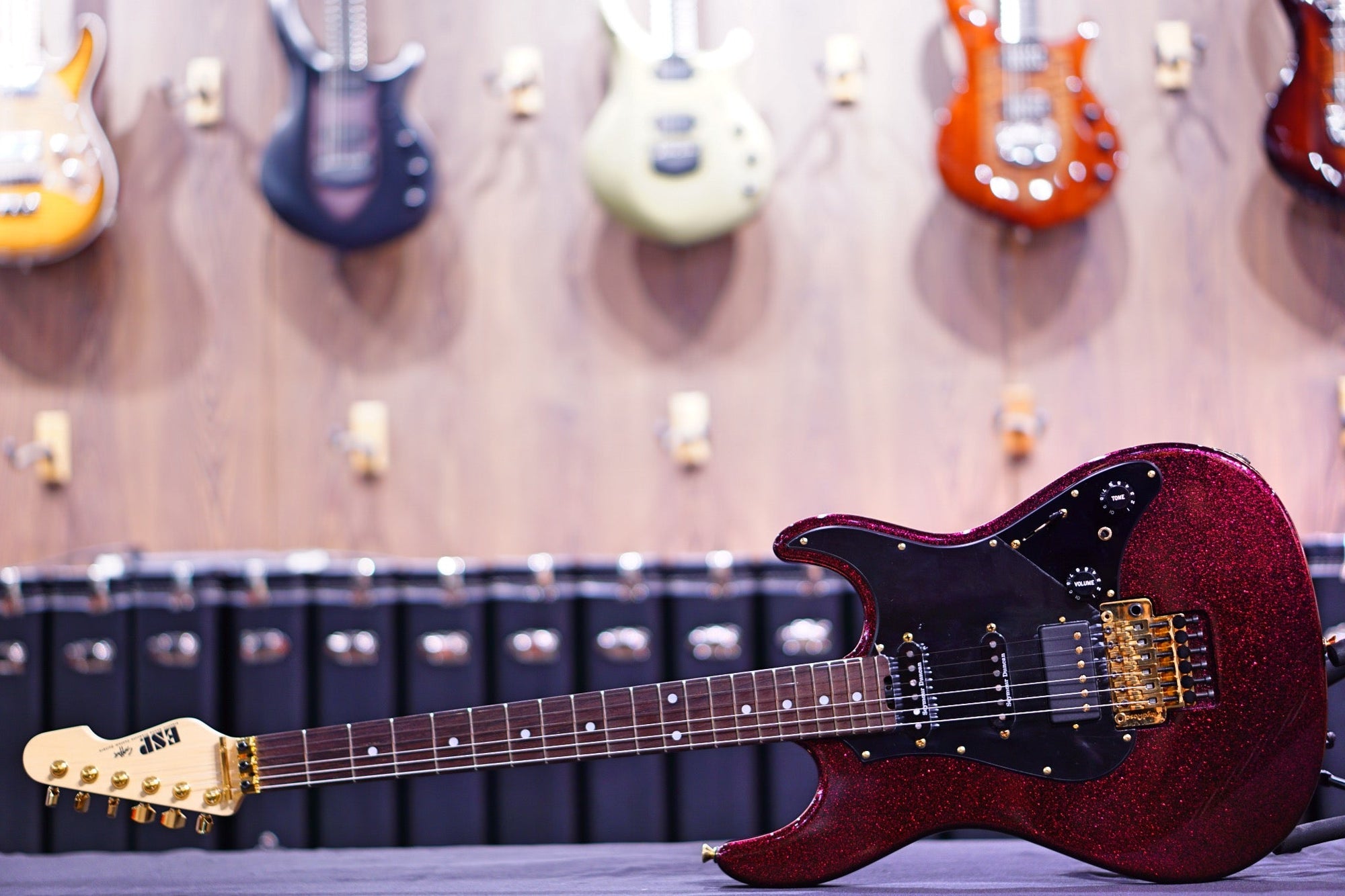 ESP Original snapper FR magenta sparkle granite e2621212