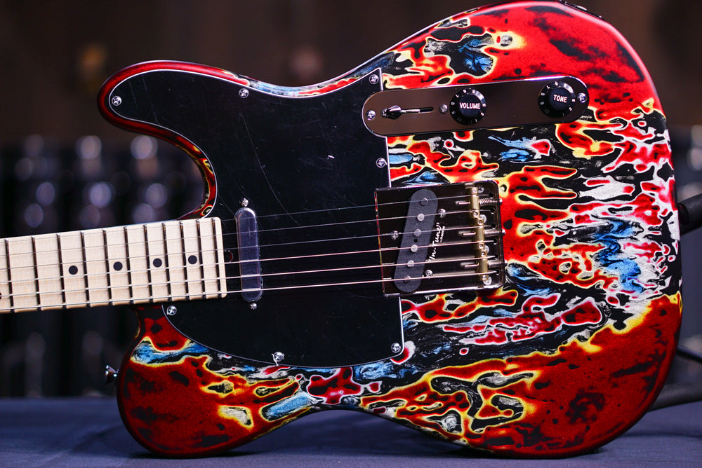James Tyler Tylerbastar burning water w maple fretboard 24018