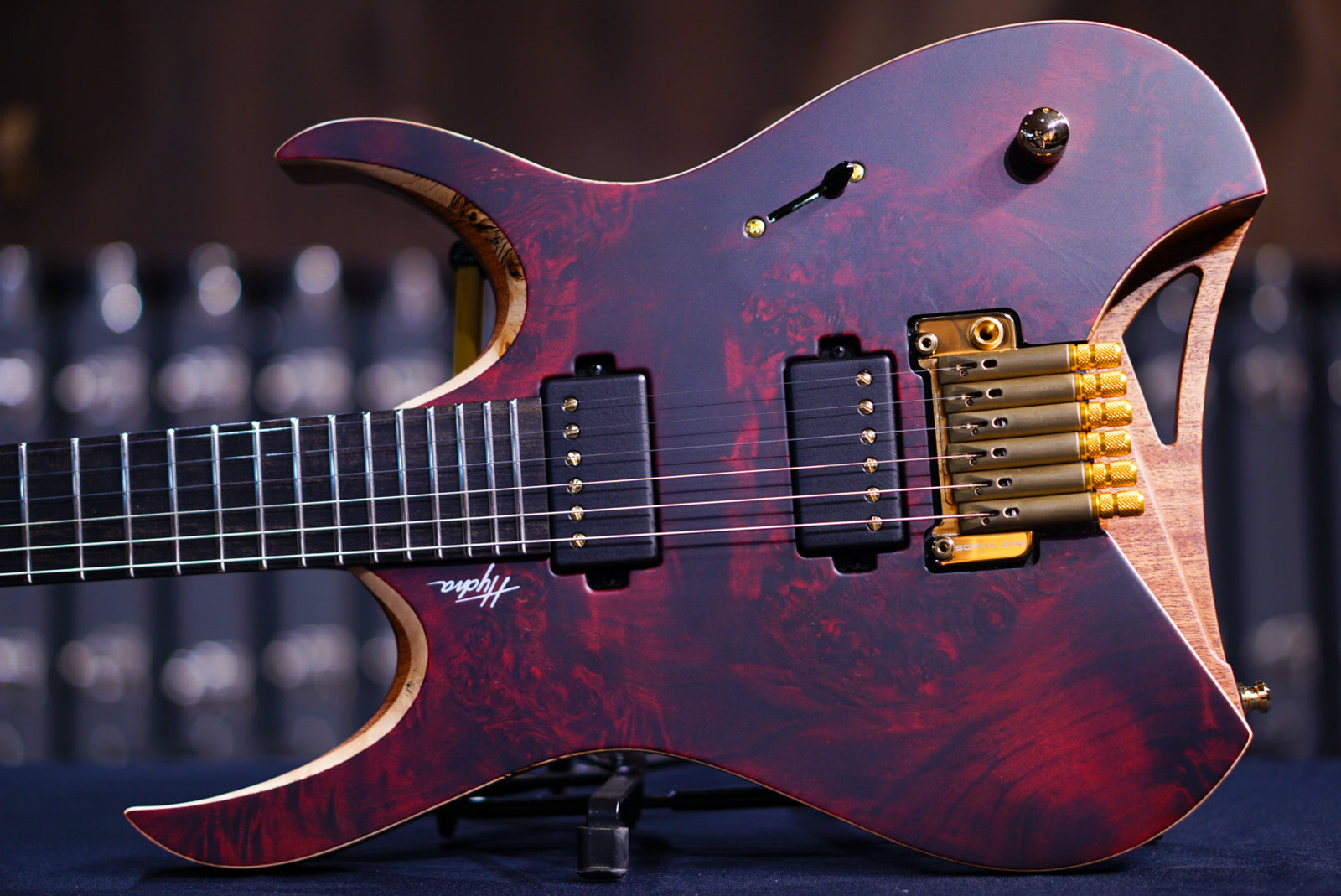 RESERVED Anthony Mayones Hydra Elite Pro trans dirty red satine HF0000