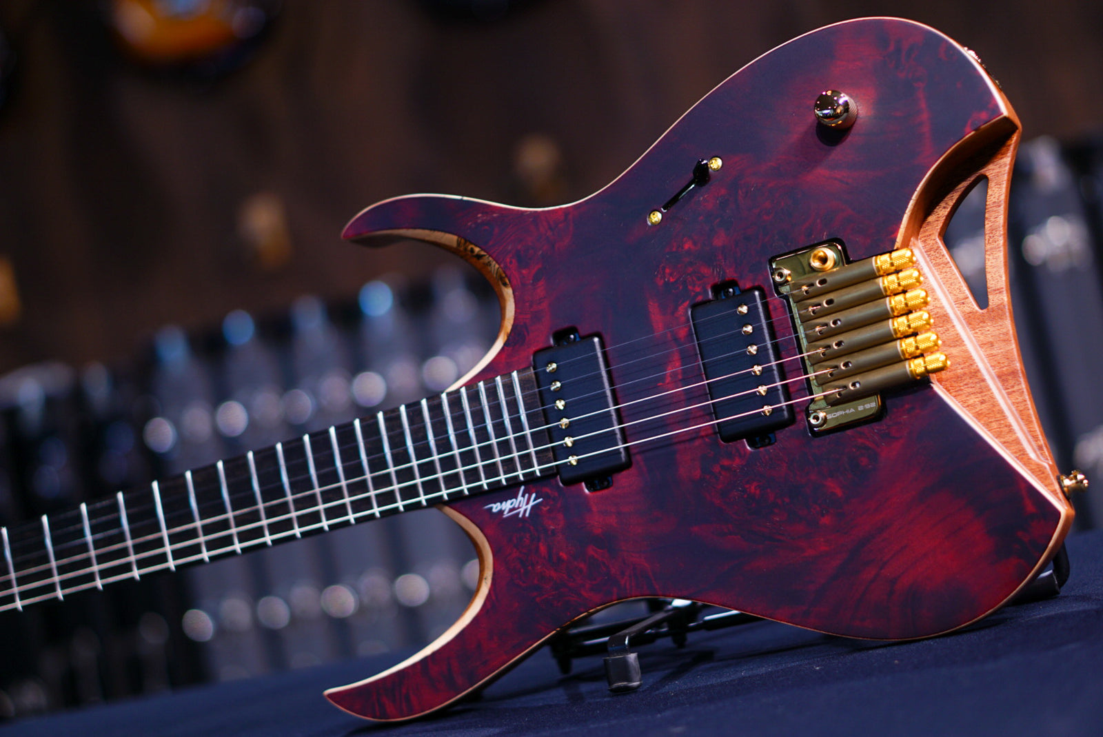 RESERVED Anthony Mayones Hydra Elite Pro trans dirty red satine HF0000
