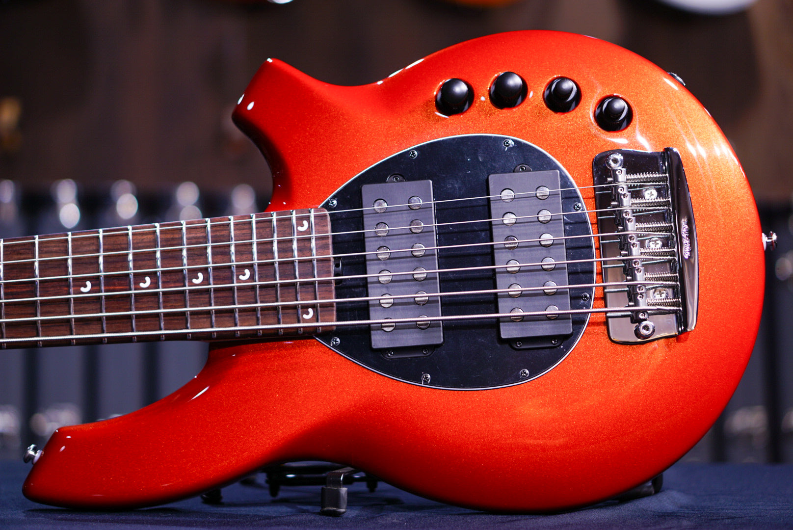 Ernie Ball Music Man BONGO 6 HH BLOOD ORANGE K04793