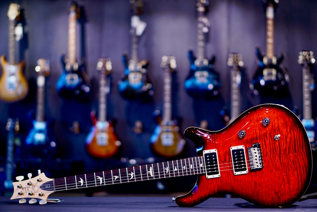 PRS CE 24 Fire Red Burst 0412403