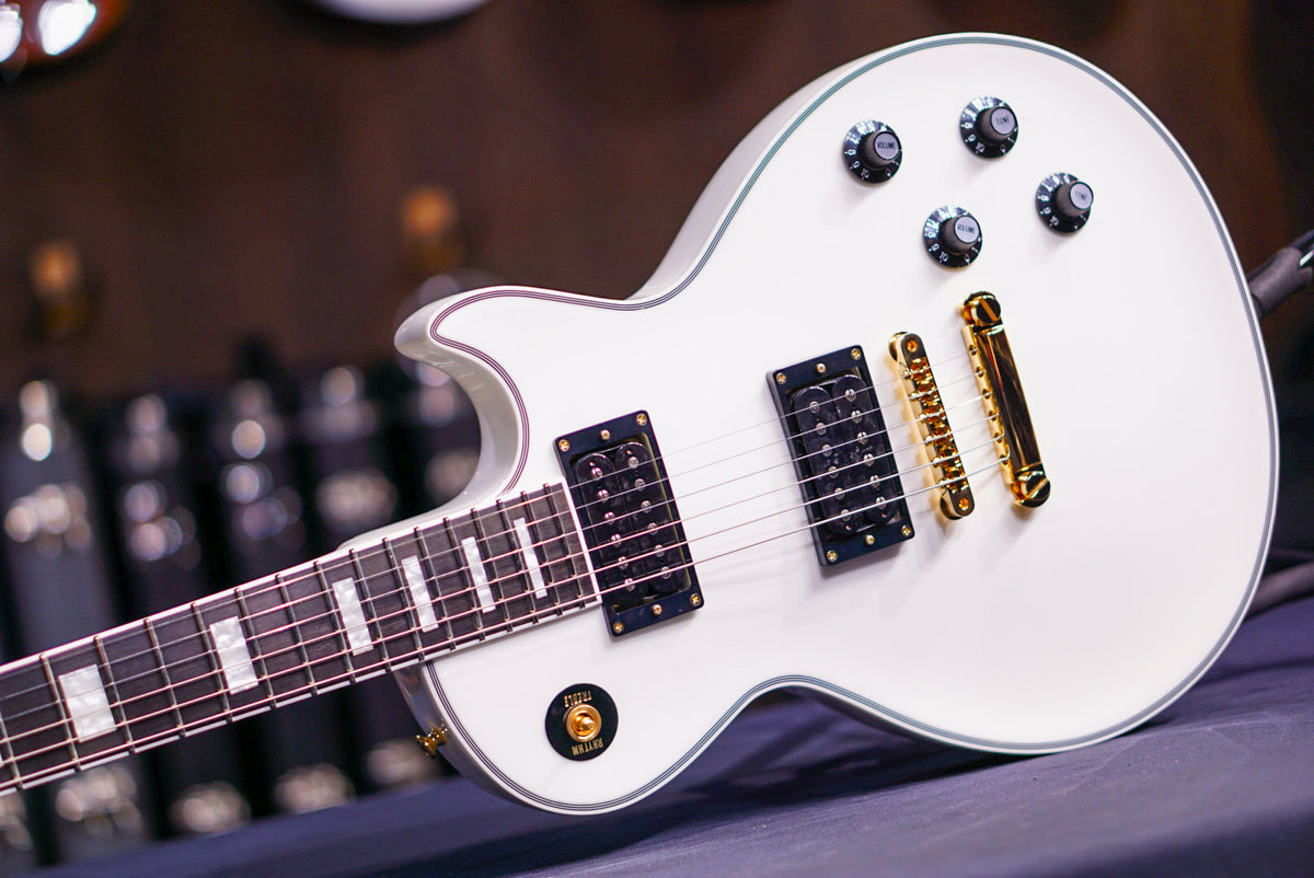 ESP EDWARDS LES PAUL CUSTOM WHITE ED9372223