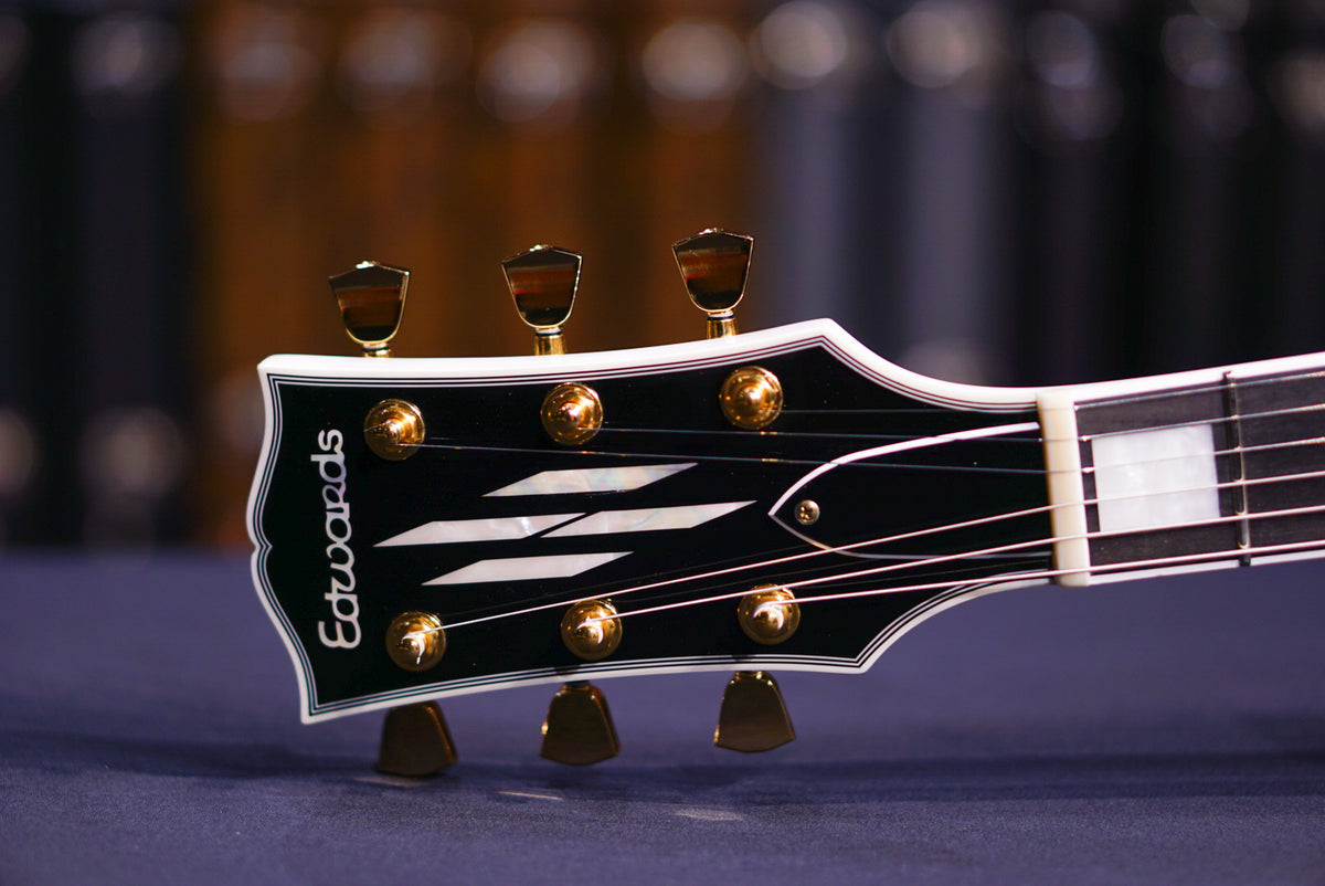 ESP EDWARDS LES PAUL CUSTOM WHITE ED3612223