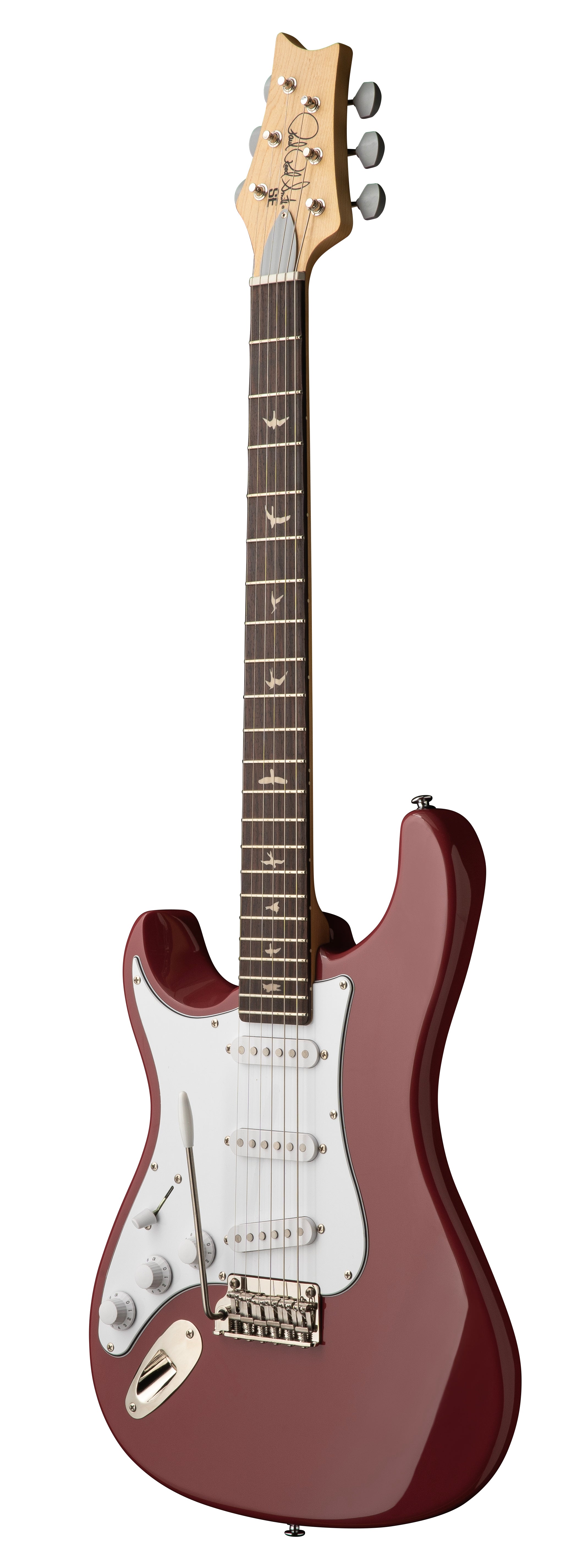 PRS SE Silver Sky Rosewood Derby Red "Lefty"