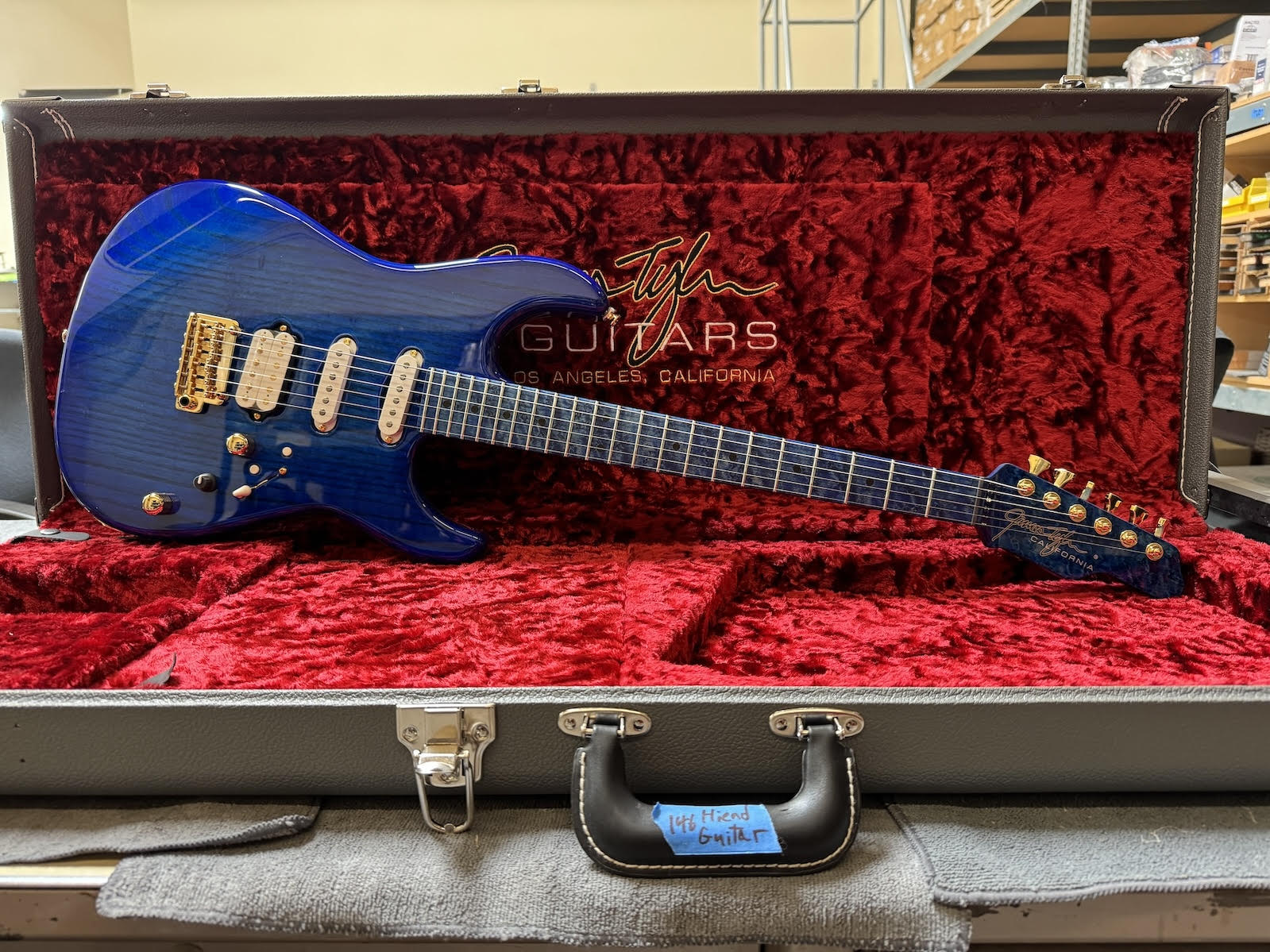 James Tyler Studio Elite HD Transparent Royal Blue 25240