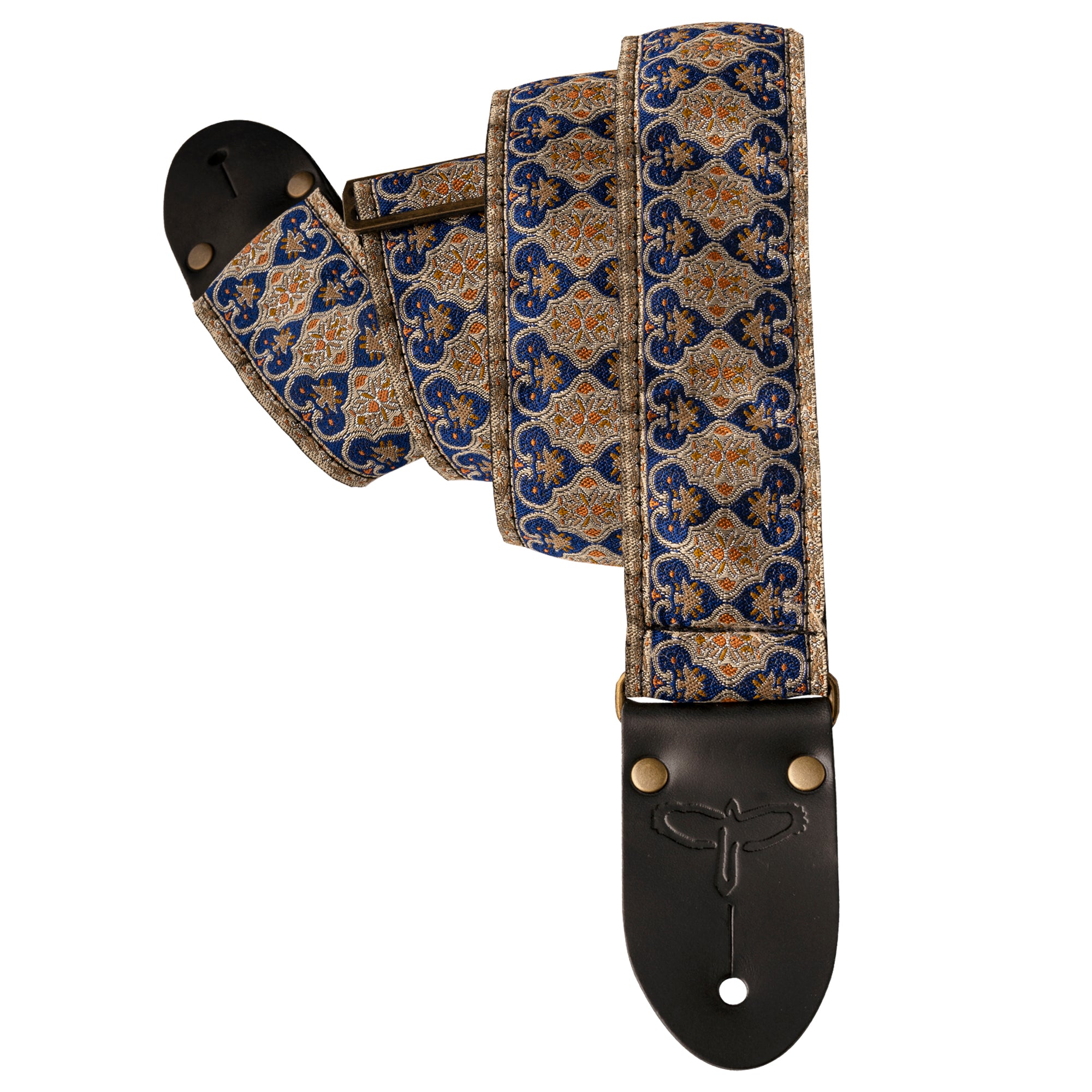 PRS Limited 2" Retro Blue/silver Straps