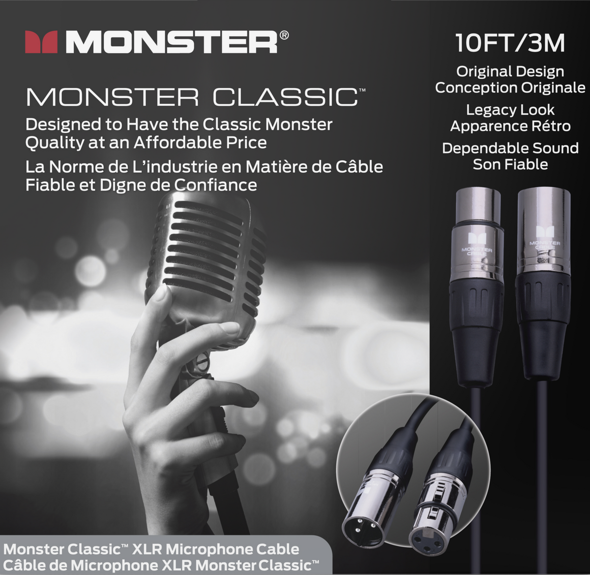 Monster® Prolink Classic™ Microphone Cable