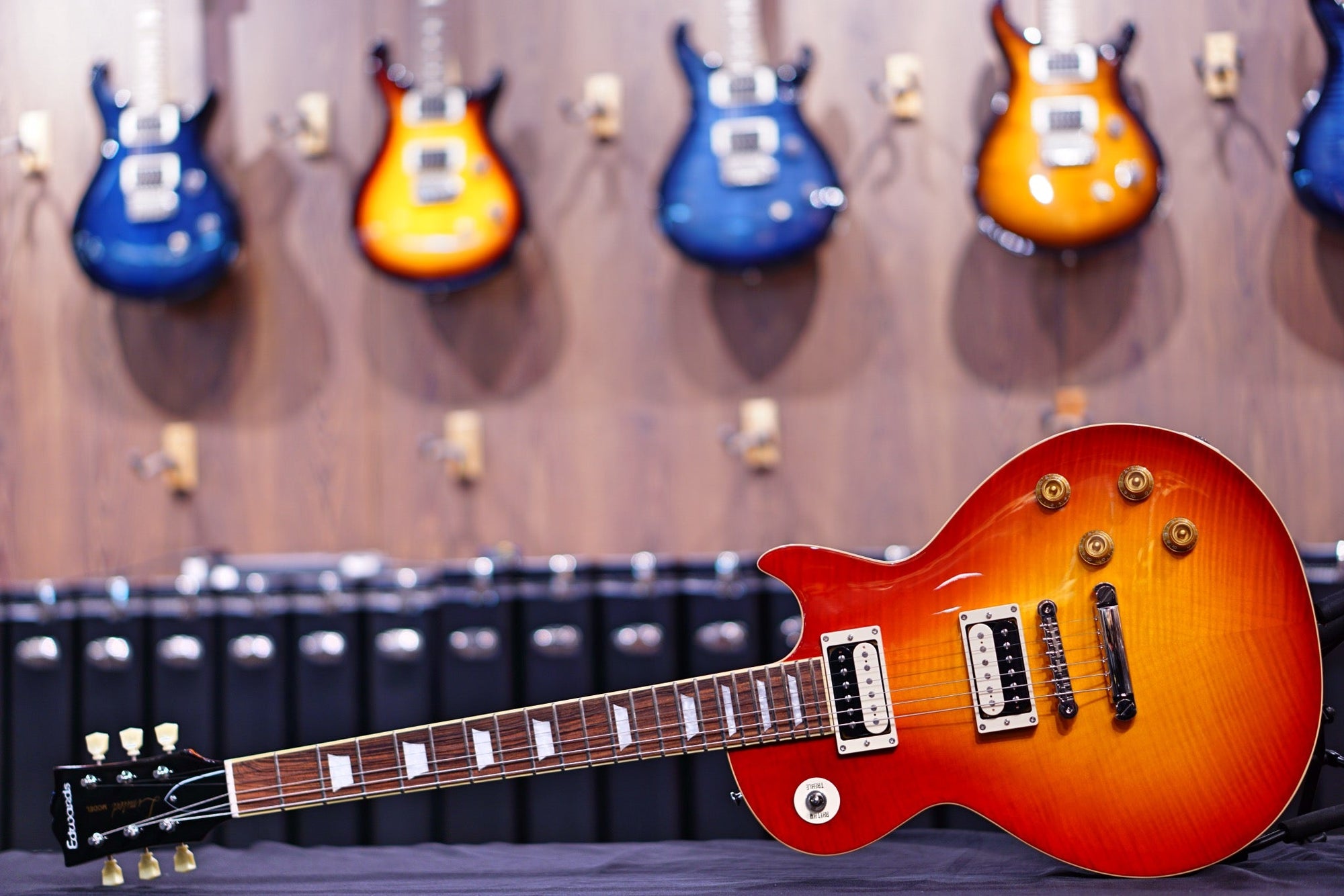 ESP Edwards Les Paul Cherry Sunburst ED2209357P