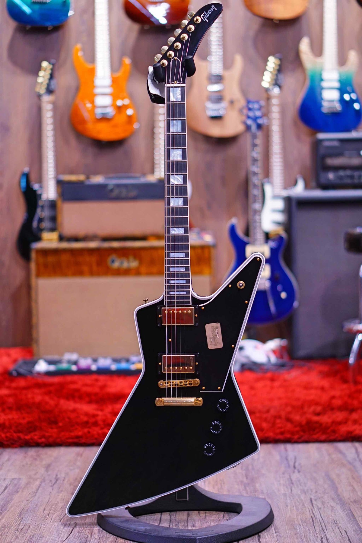Gibson custom explorer black beauty