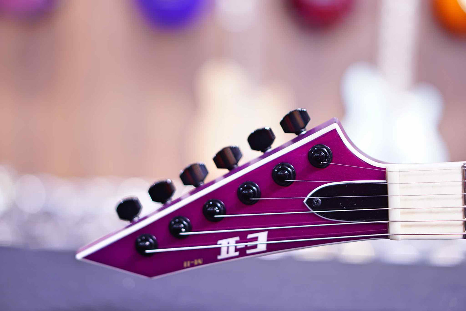 ESP E-II M-II HST/P90 Voodoo Purple ES1520213