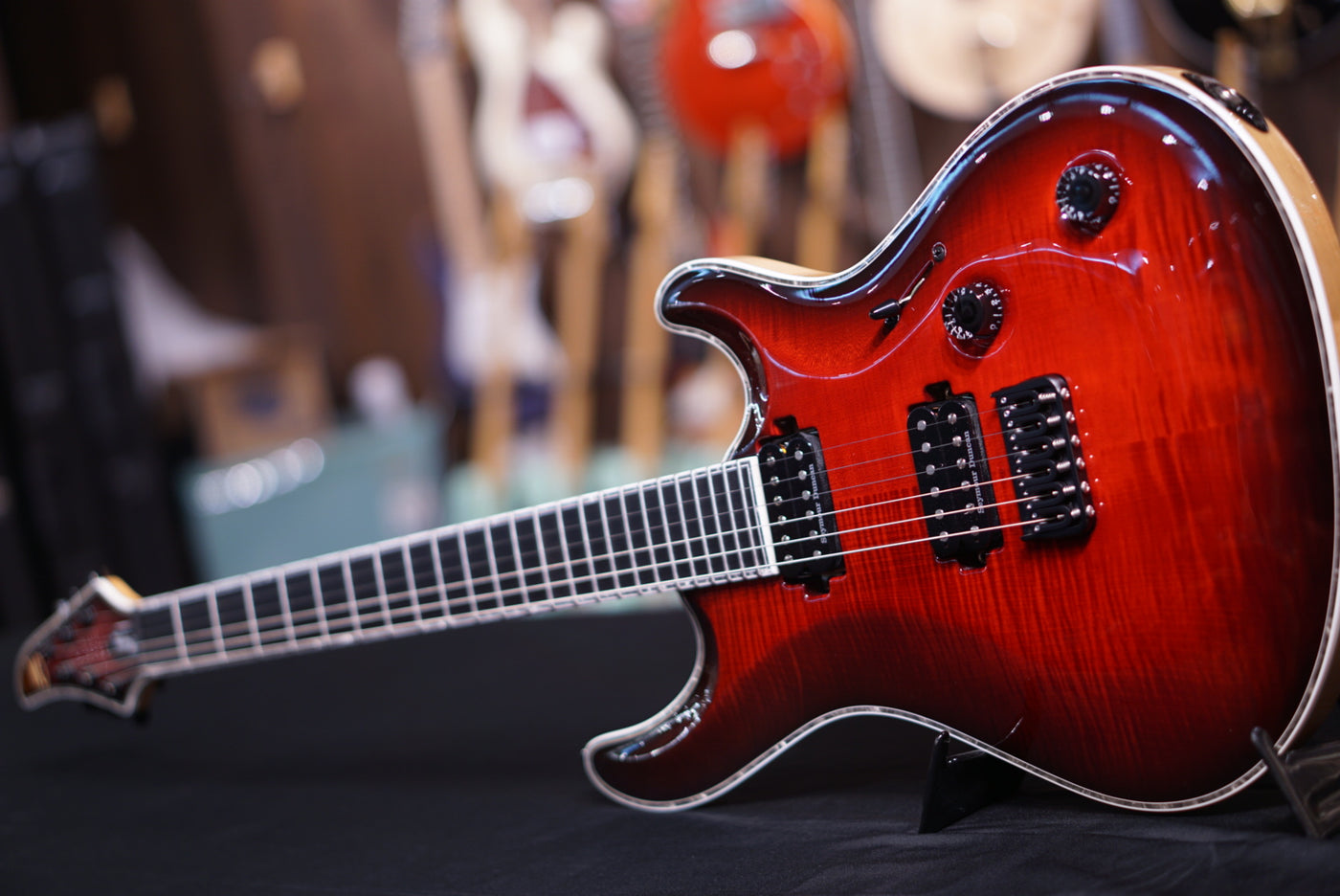 mayones regius core classic dirty red burst
