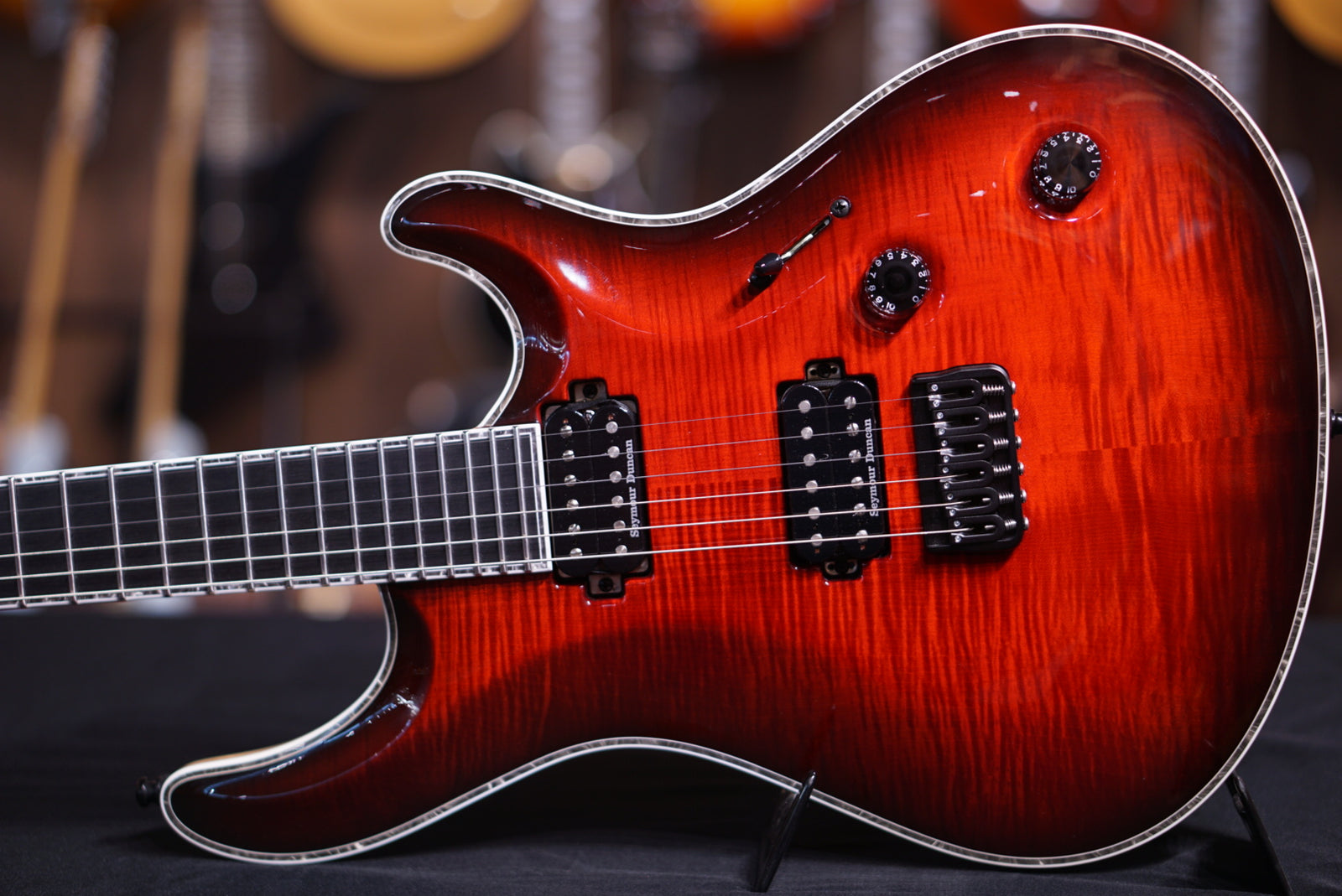 mayones regius core classic dirty red burst