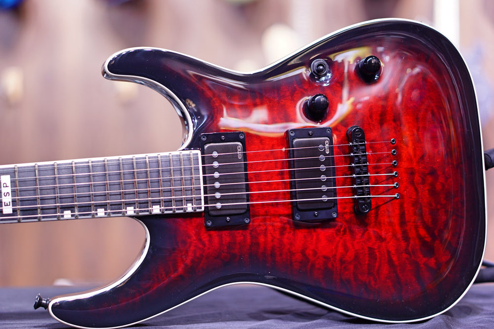 ESP E-II HORIZON NT SEE THRU BLACK CHERRY SUNBURST ES9873203\