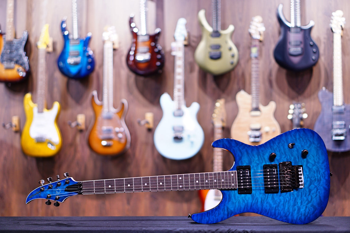 Caparison C2 dellinger trans blue HH C20190002