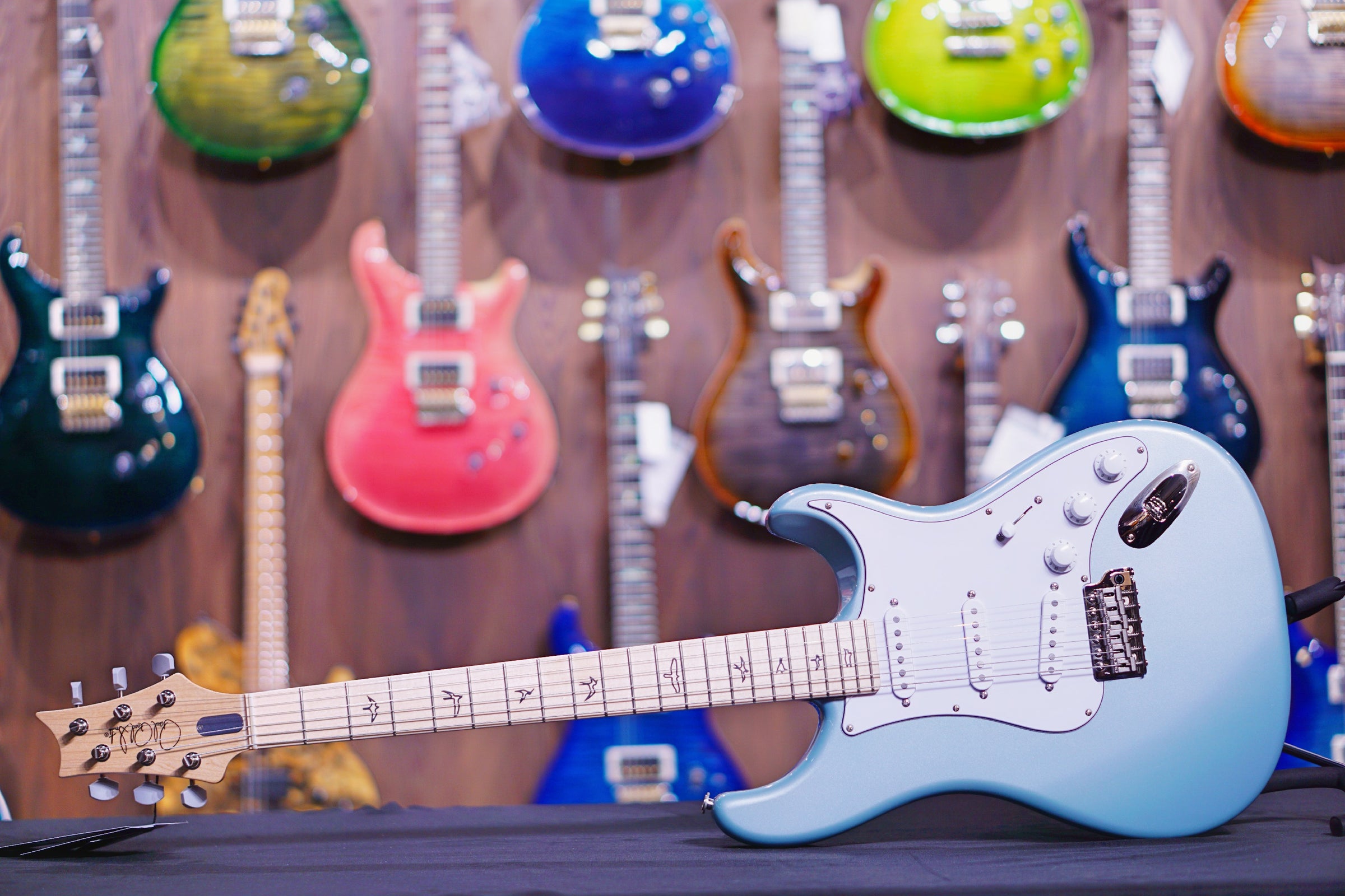 PRS Silver Sky - Polar Blue Maple