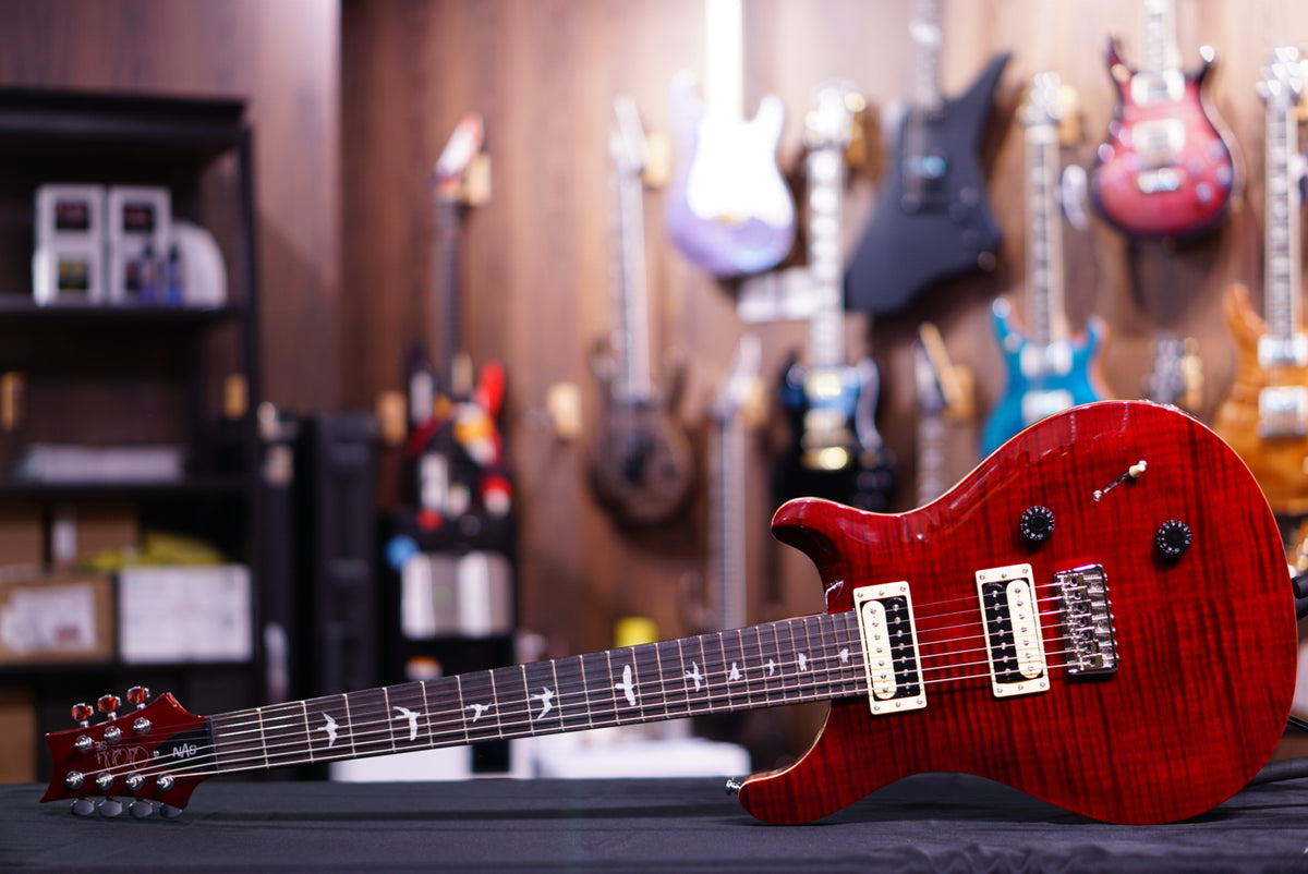 PRS SE SVN 7 String in Black Cherry