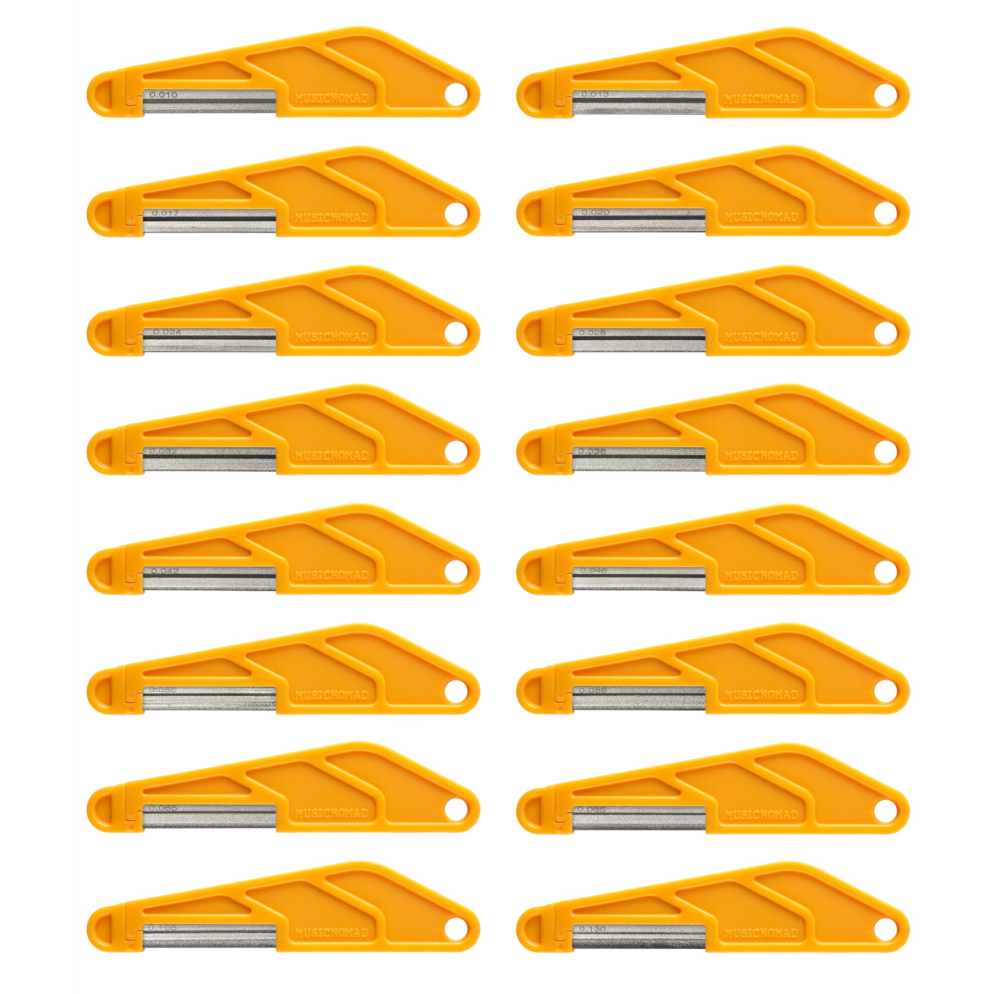 Music Nomad 16 pc. Diamond Coated Nut File Complete Shop Set MN675