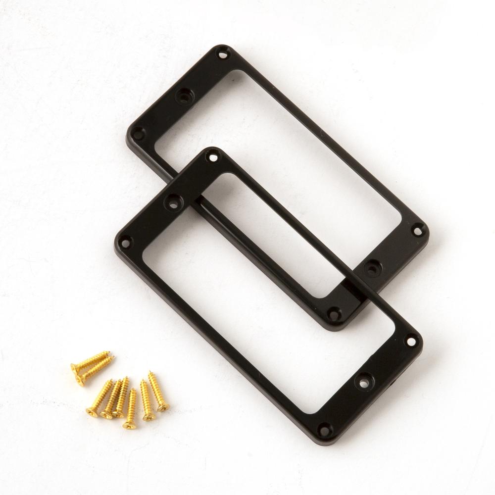 PRS Humbucker Pickup Ring Set, Universal Angle (Set of 2) black 101734