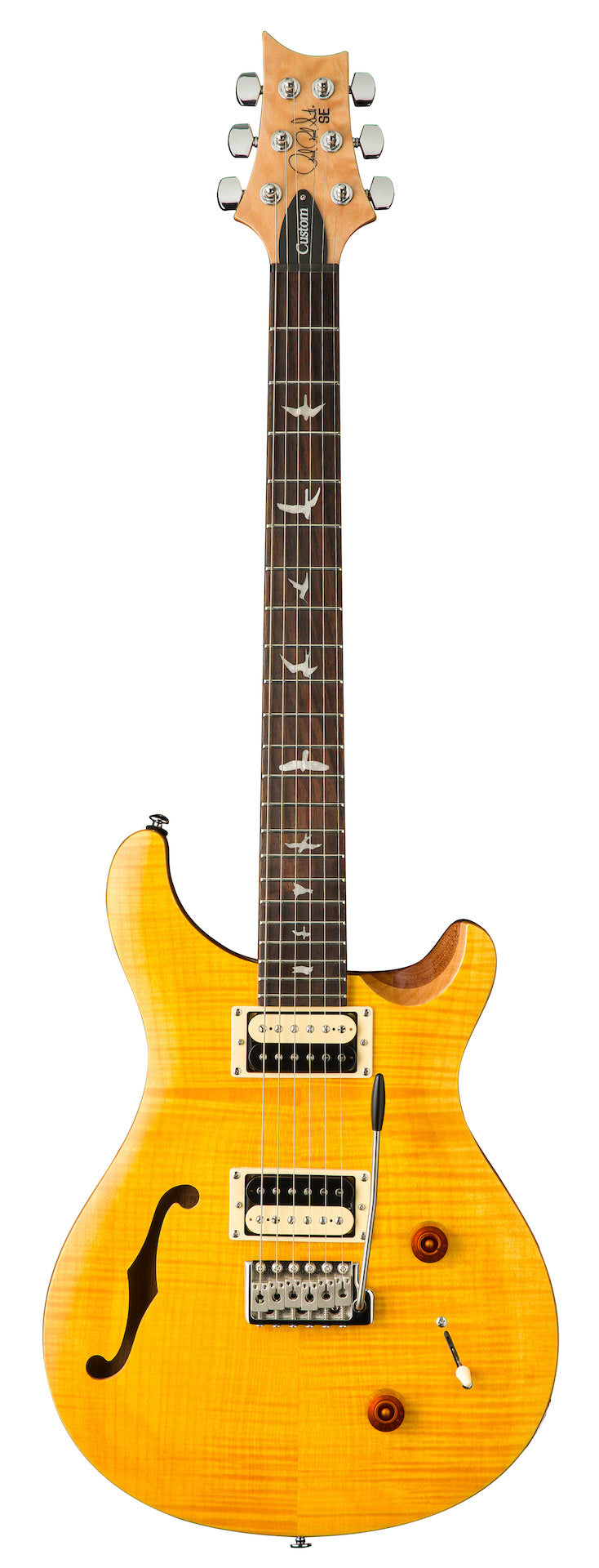 PRS SE Custom 22 Semi Hollow - Santana Yellow