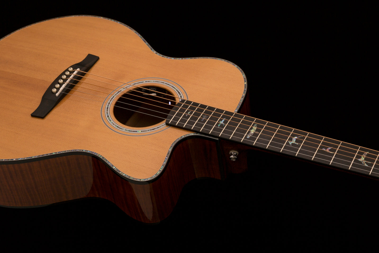 PRS Acoustic SE A50E Natural Black Gold Burst