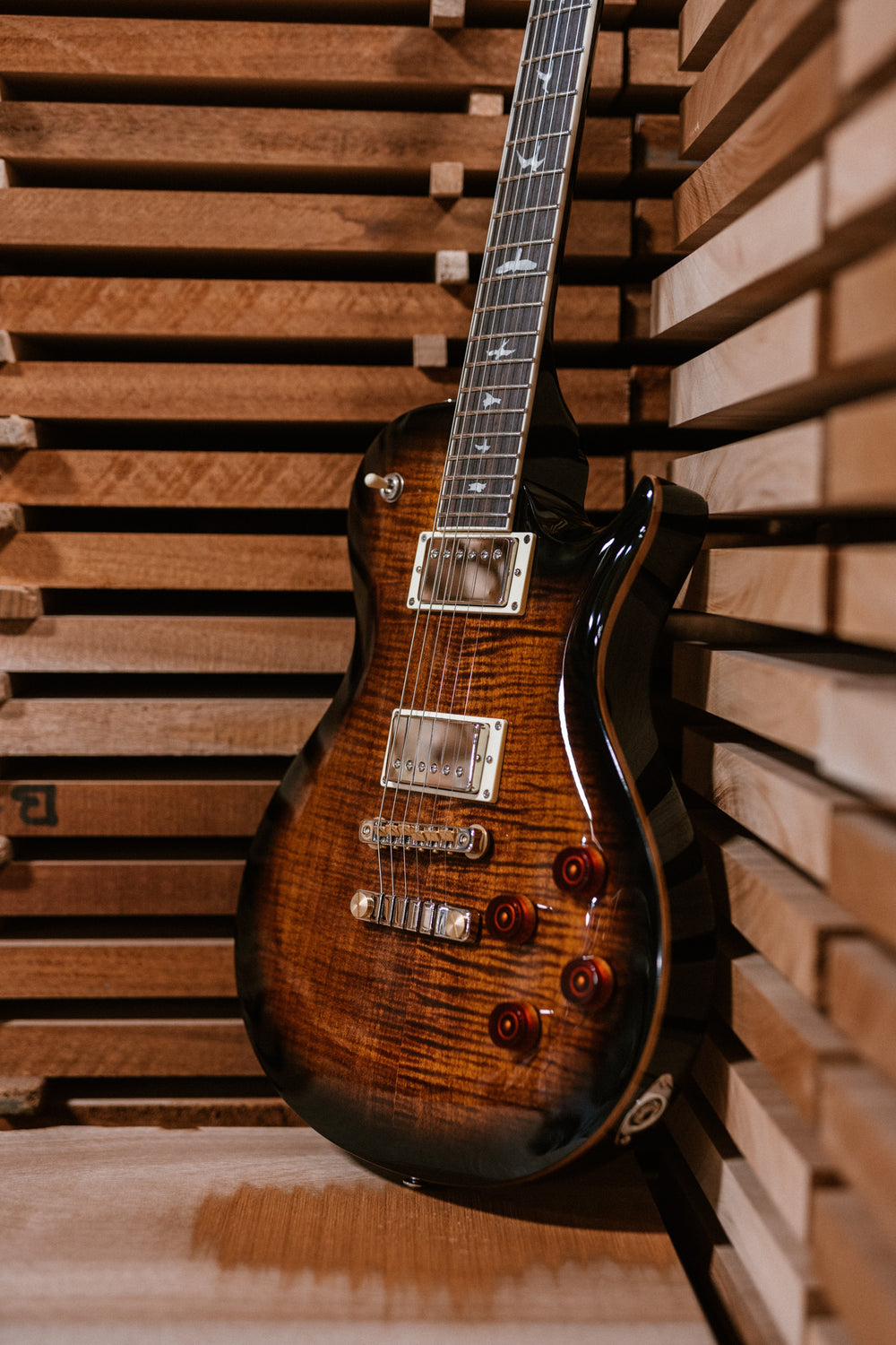 PRS SE Mccarty 594 singlecut Black Gold Burst